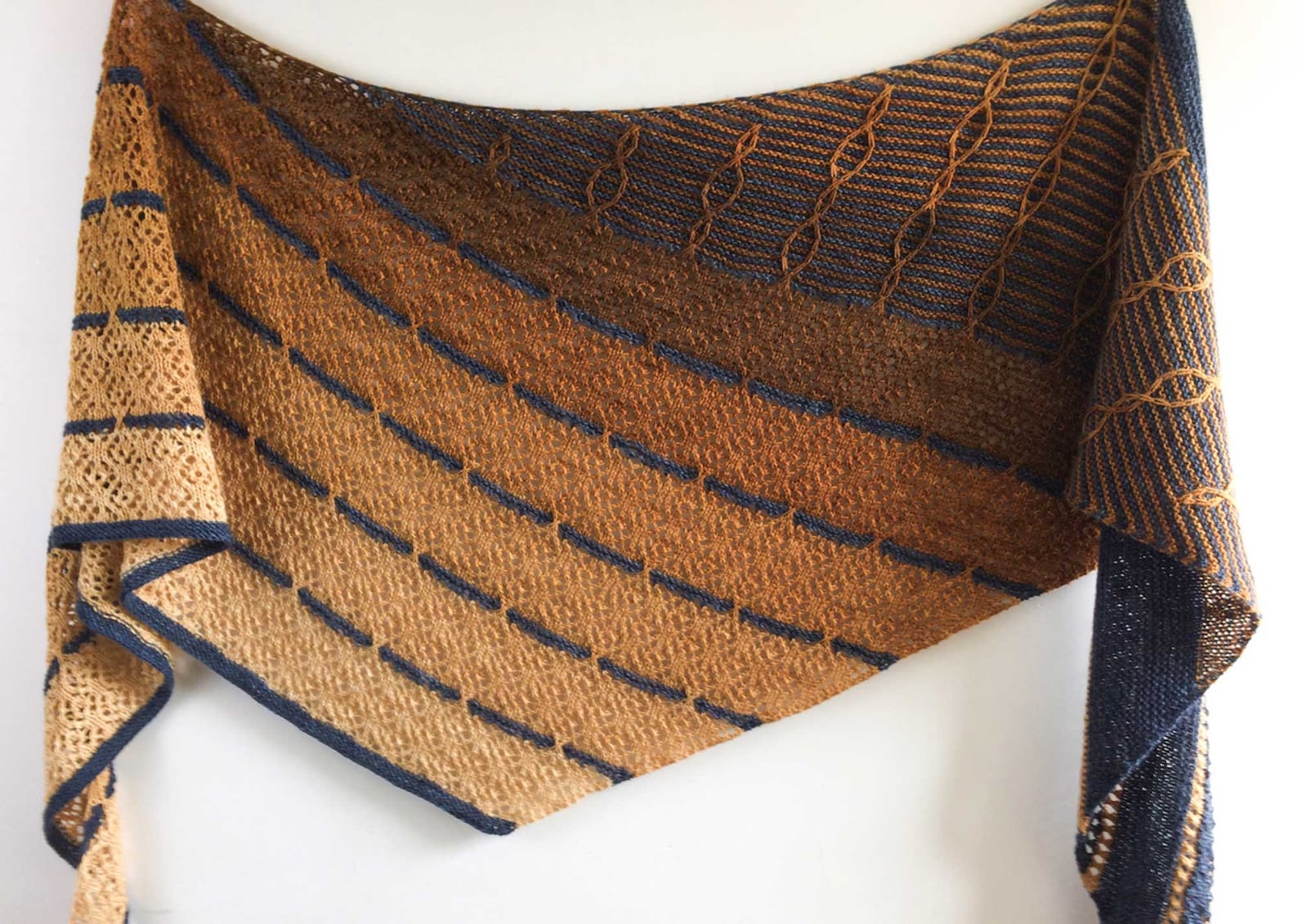 Knitting Pattern Beeline Shawl Knitting Pattern PDF | Etsy