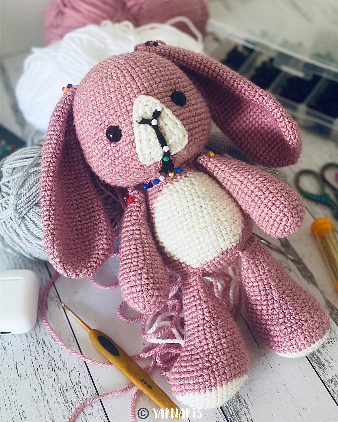Rosie the Bunny .CROCHET PATTERN ONLY. - Etsy Australia