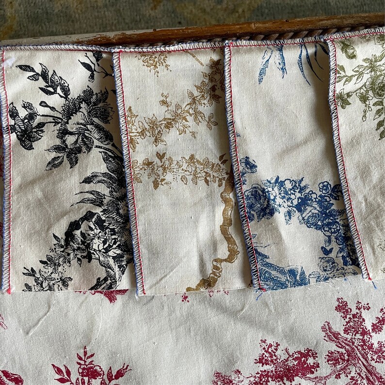 Scalamandre Vintage Toile Du Joey Toile in Red and Cream. Pastoral ...