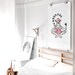 Lemur Illustration Animal Wall Art Spa Salon Decor Funny Lemur Poster ...