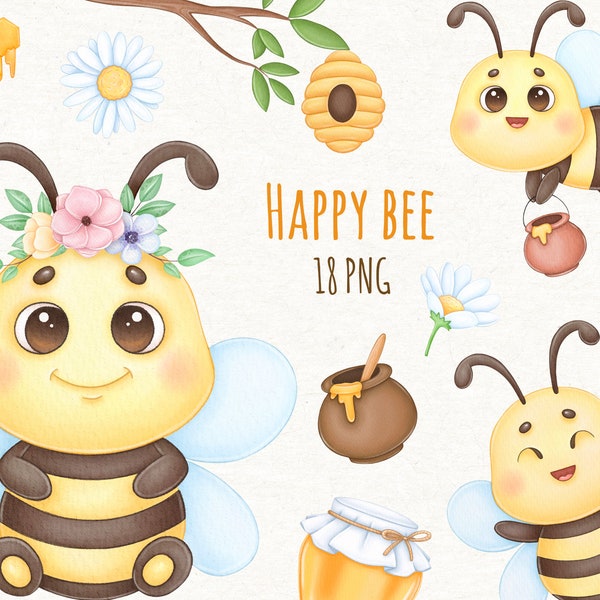 Bee Png - Etsy