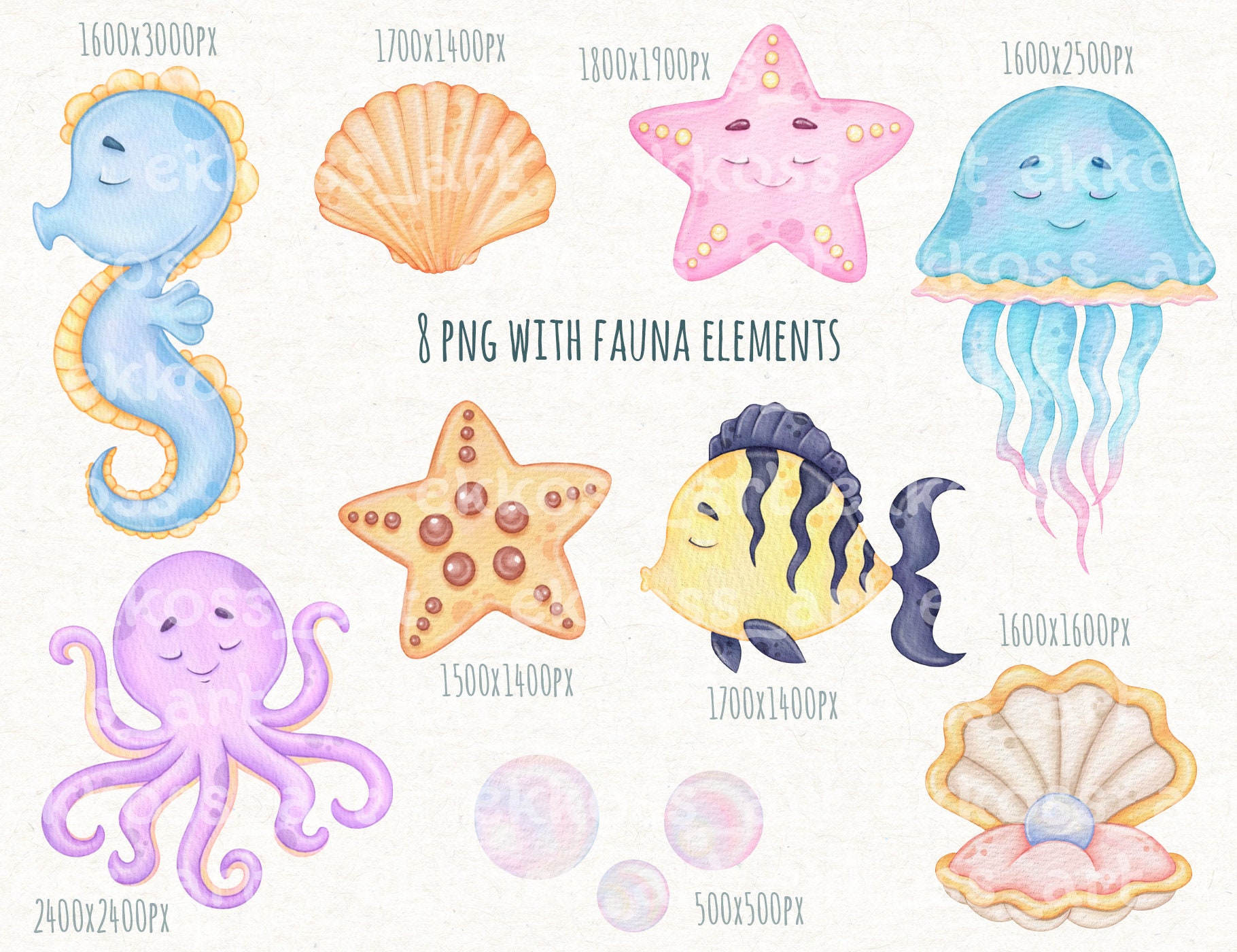 Watercolor Mermaid Clipart, Mermaid Tail Png, Digital Download - Etsy