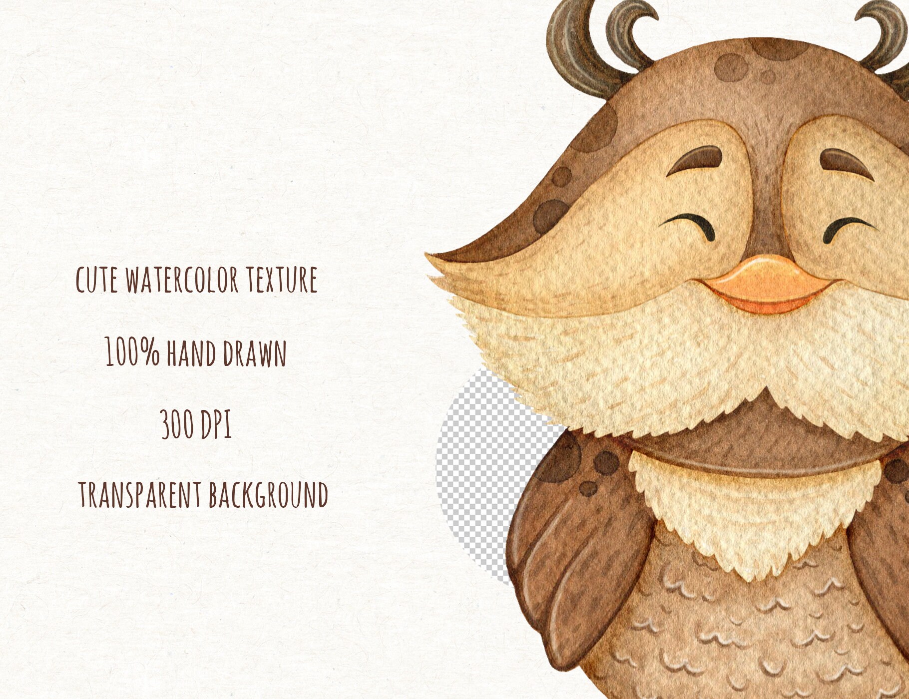 Woodland Animals Clipart Forest Animal Bear Owl Fox - Etsy