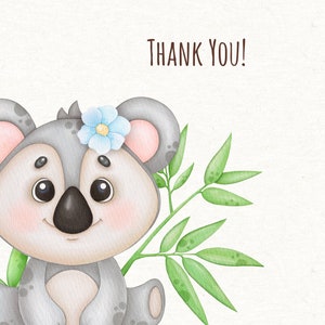 Cute Safari Animals Clipart, Jungle Baby Shower, Tropical Art PNG - Etsy