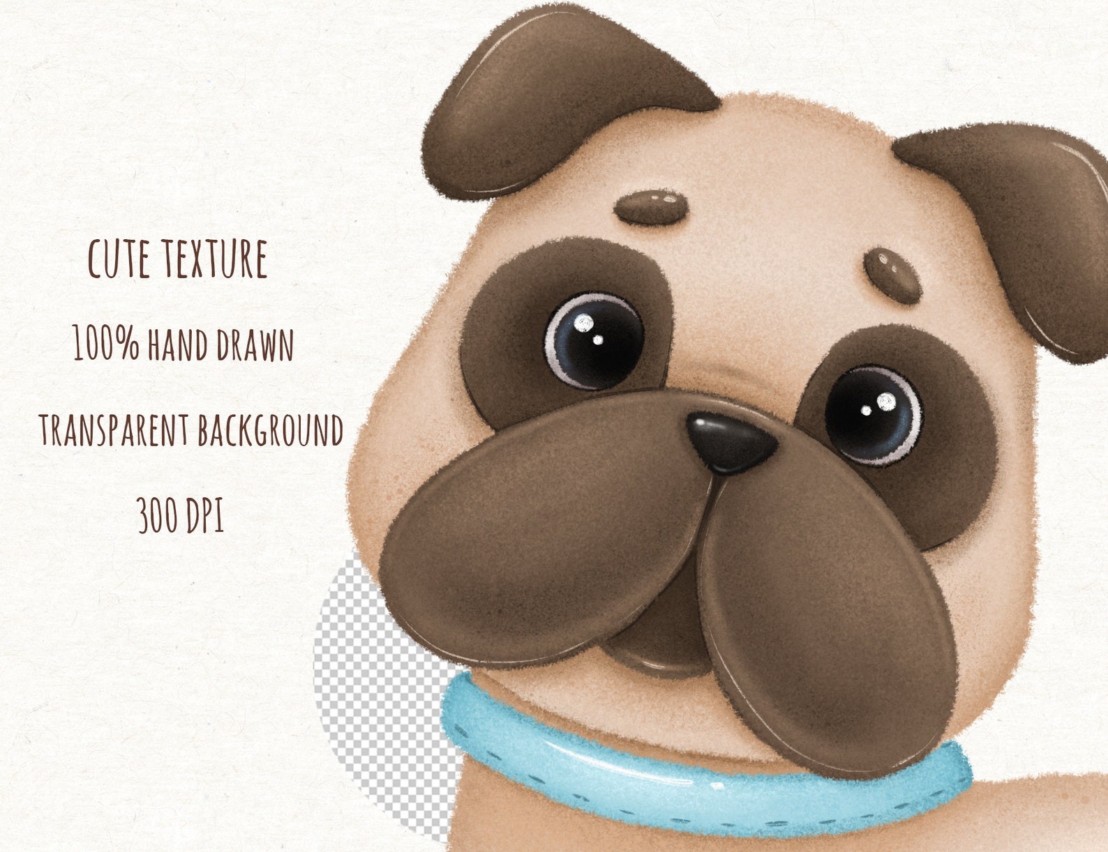 Cute Dog Clipart PNG Puppies Digital Illustrations Digital | Etsy