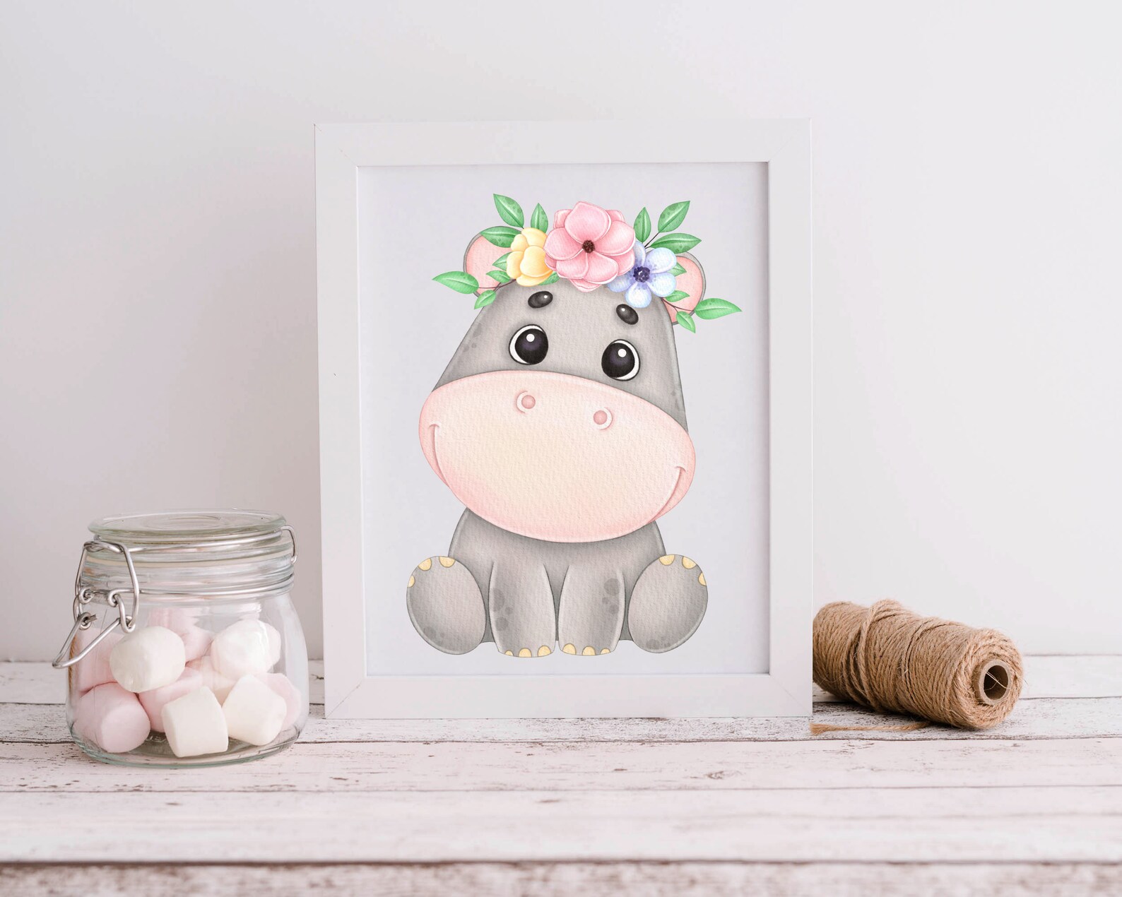 Cute Safari Animals Clipart Jungle Baby Shower Tropical Art - Etsy