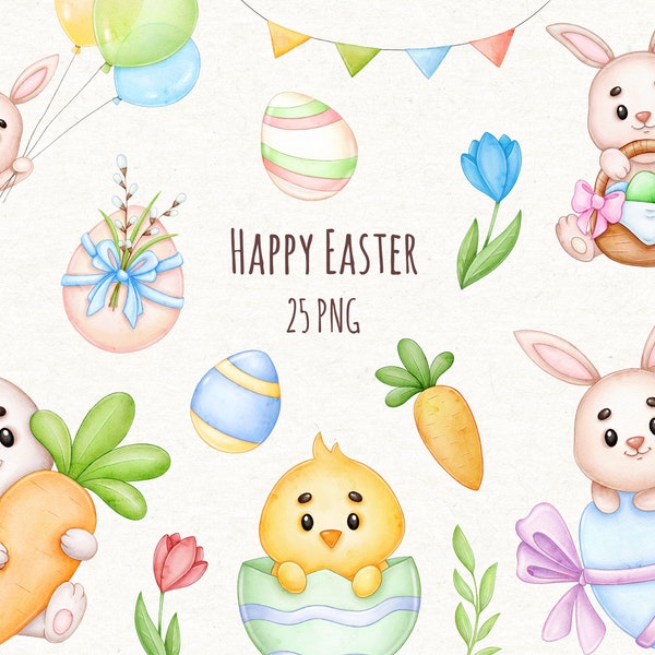 Spring Clip Art - Etsy