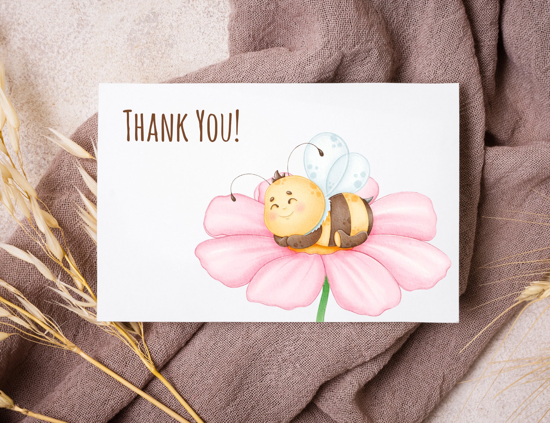 Bee and Daisy Watercolor Clip Art Cute Bee Digital Stickers - Etsy
