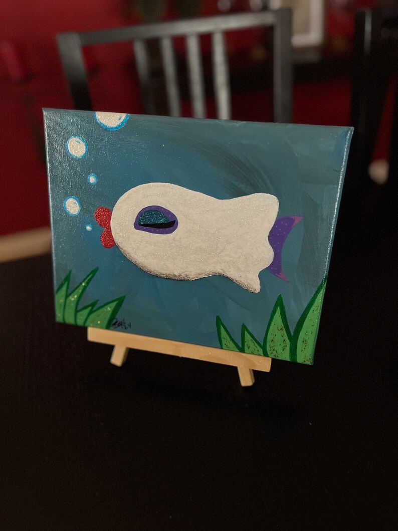 Drag Fish monster Series/limited Edition Painting by Pandora Boxx from ...