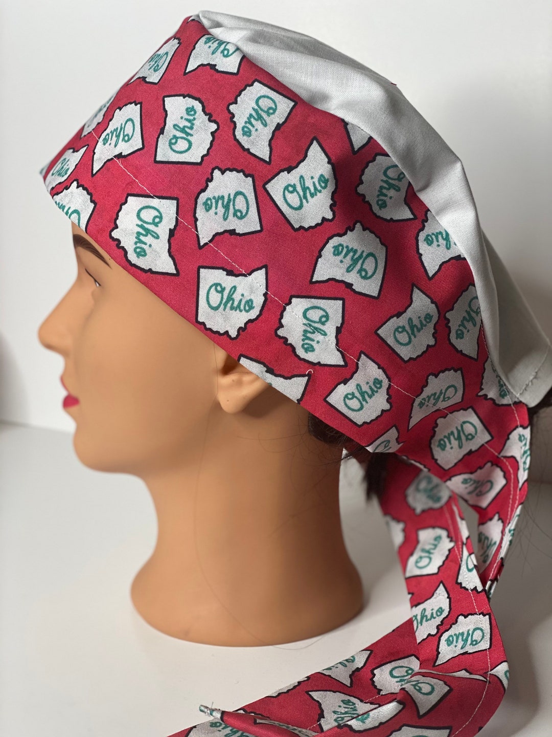 Osu Themed Tie Scrub Hat - Etsy