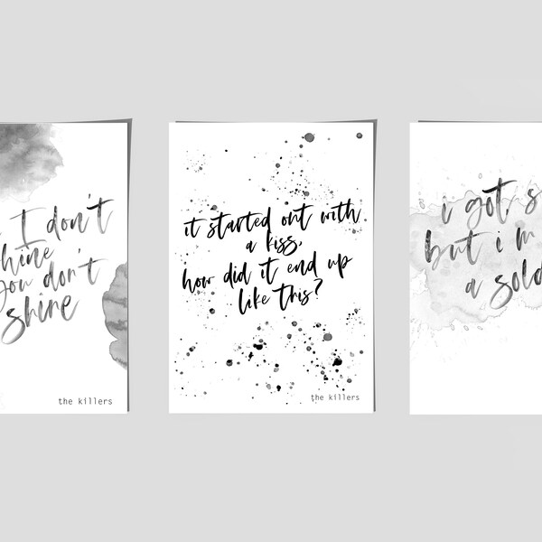 Mr Brightside - Etsy