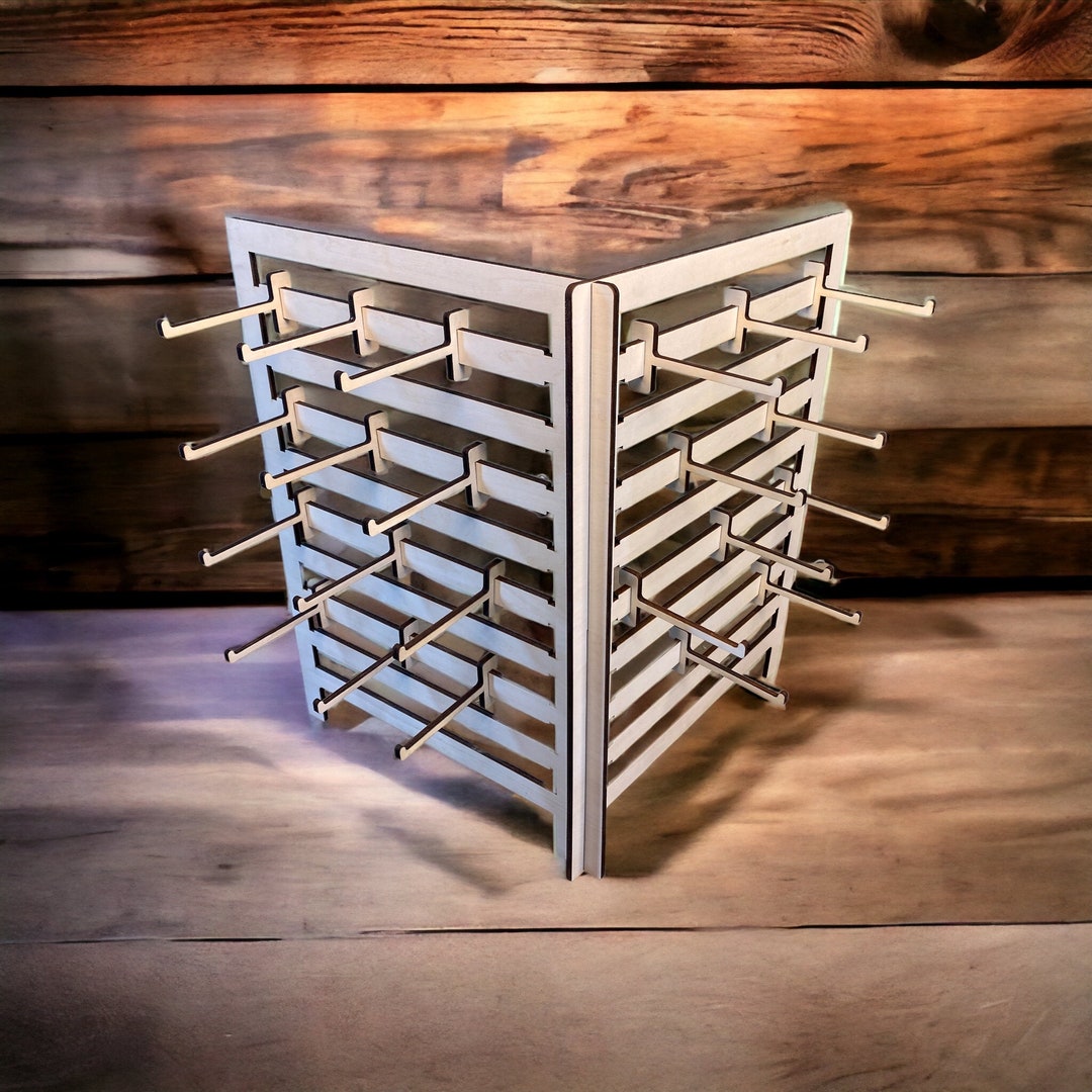 2 Side Display Stand With Hooks Craft and Vendor Fair Display Shelves ...