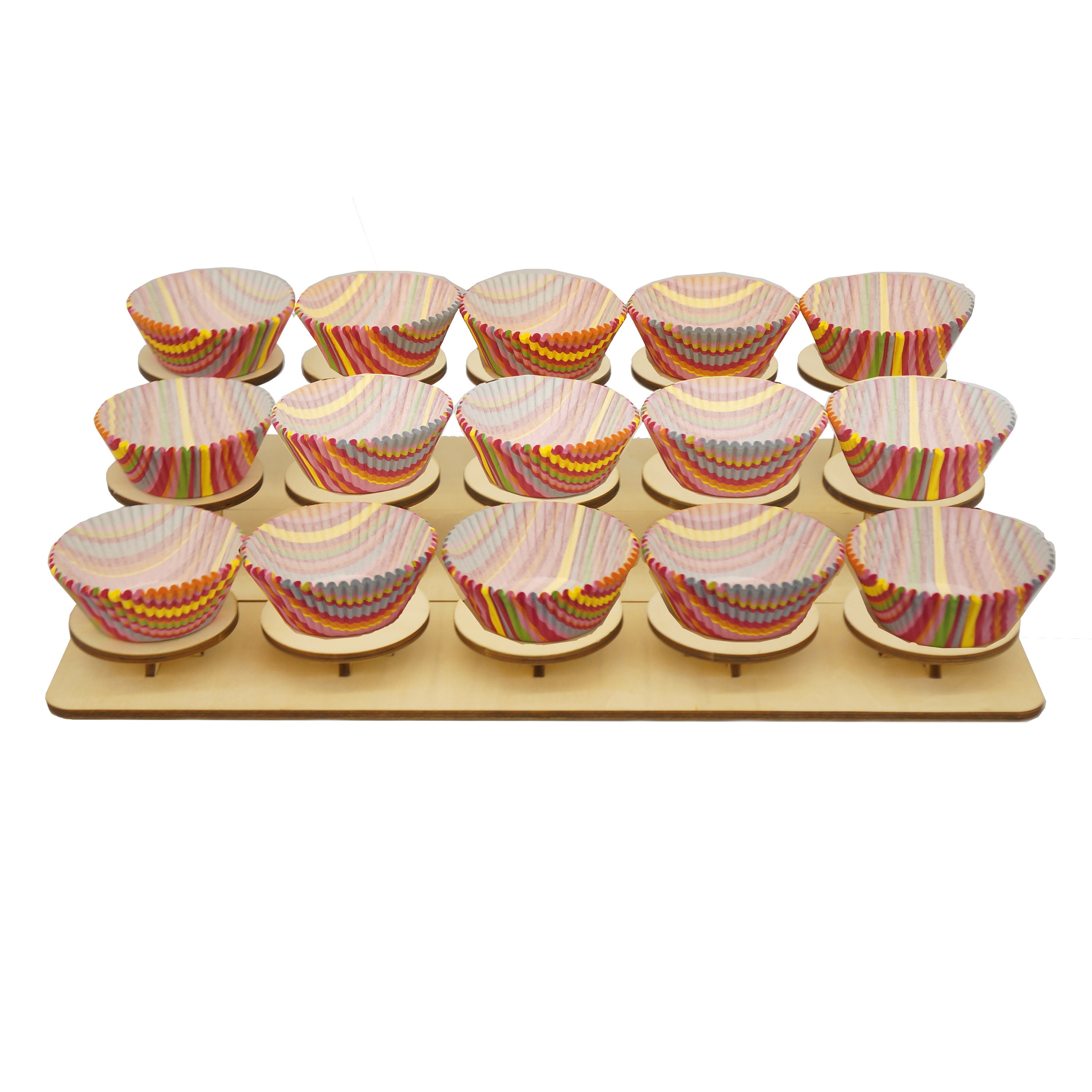 Set of 5 Round Table Display Stand for Jewelry Cupcake | Etsy