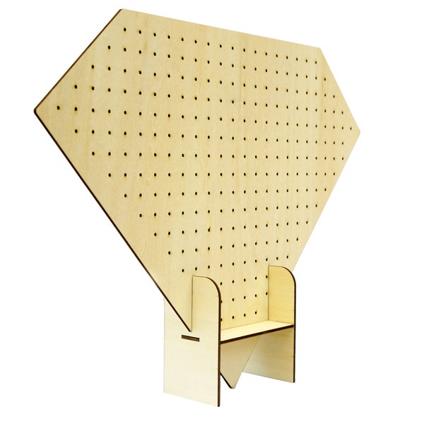 Portable Pegboard Display Stand - Etsy