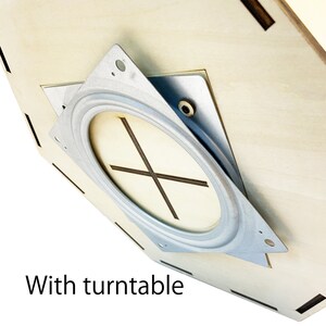 6 Sided Rotating Hook Display Stand With 60 Hooks, Rotatable Display ...