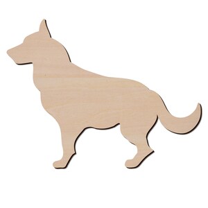 Dog Pet Breed Puppy Unfinished Wood Cutout Shapes for DIY Craft, Ready ...