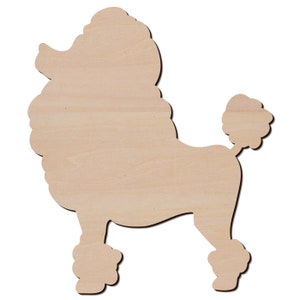 Dog Pet Breed Puppy Unfinished Wood Cutout Shapes for DIY Craft, Ready ...