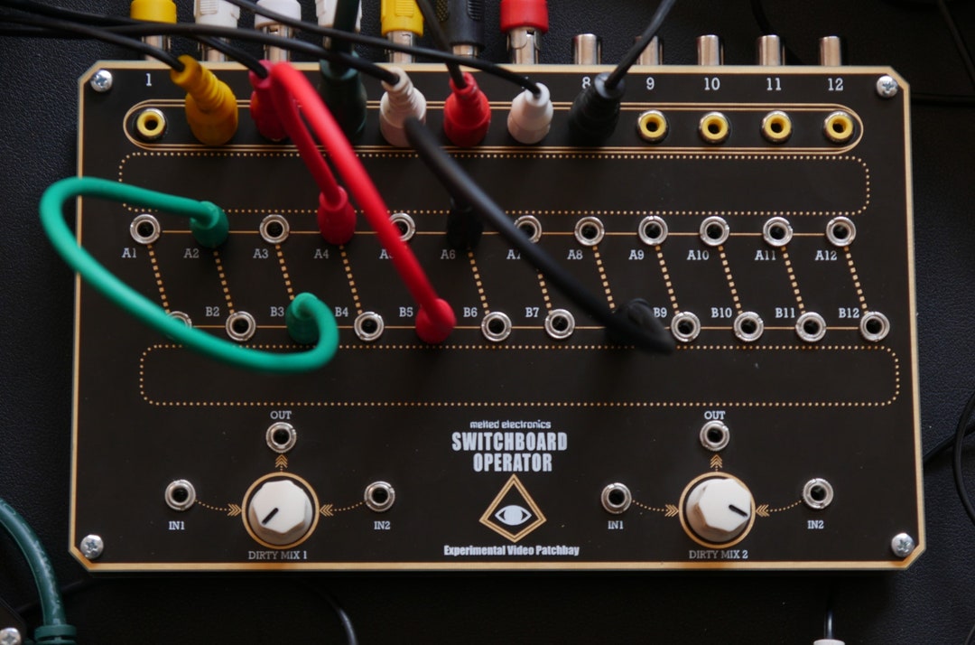 24 Channel Video Patchbay - Switchboard Operator - Etsy