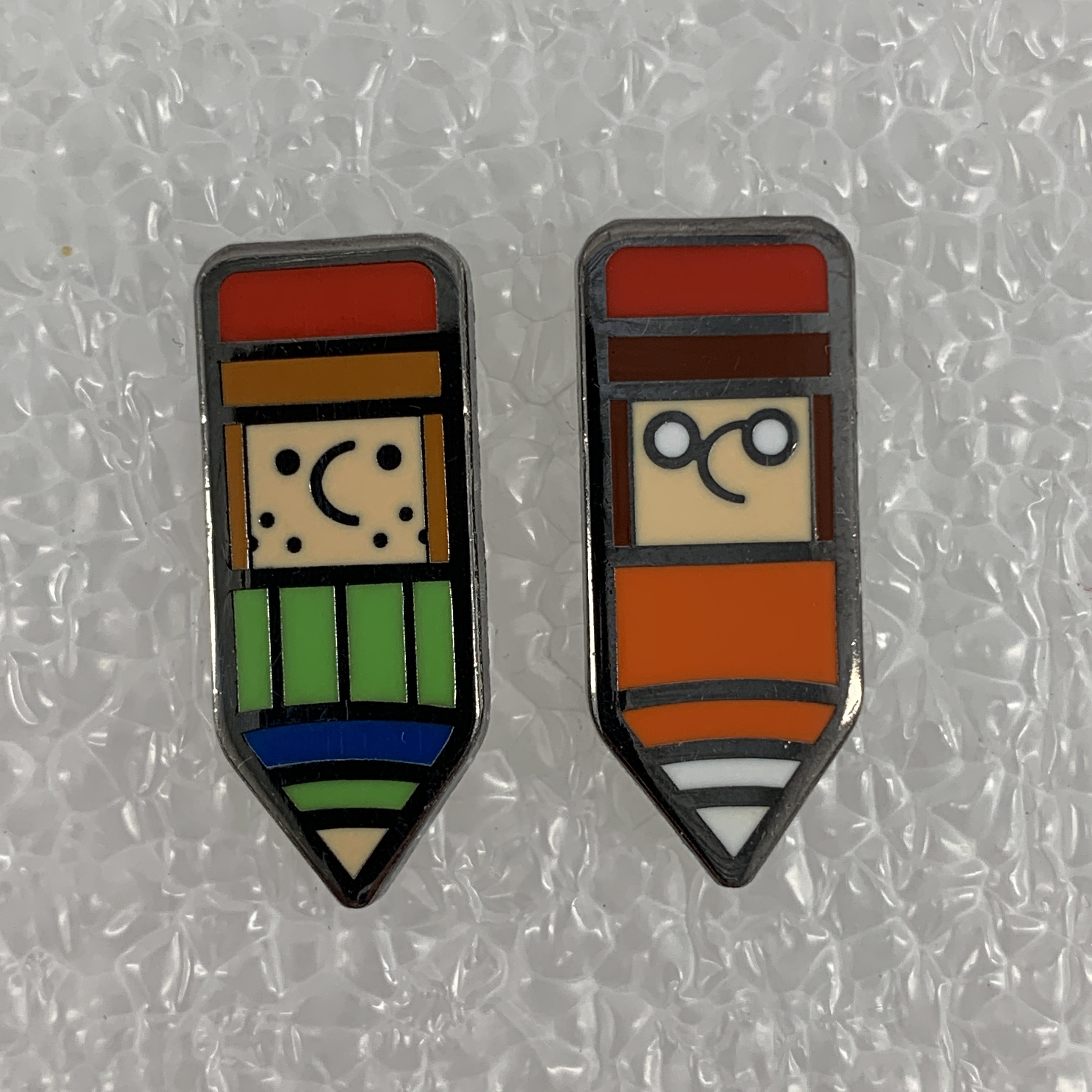 PEPPERMINT P. & MARCIE - Pencil Peeps #3 - Etsy