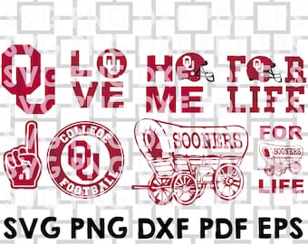 Oklahoma sooner svg | Etsy