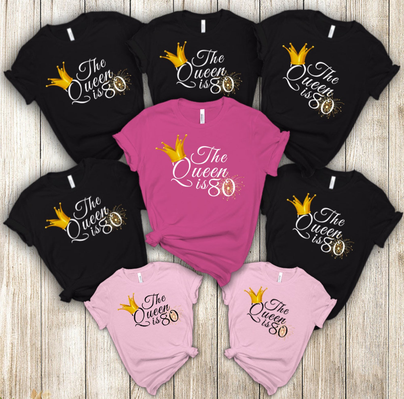 The Queen is 80 80th Birthday Gift for Women 80th Birthday - Etsy