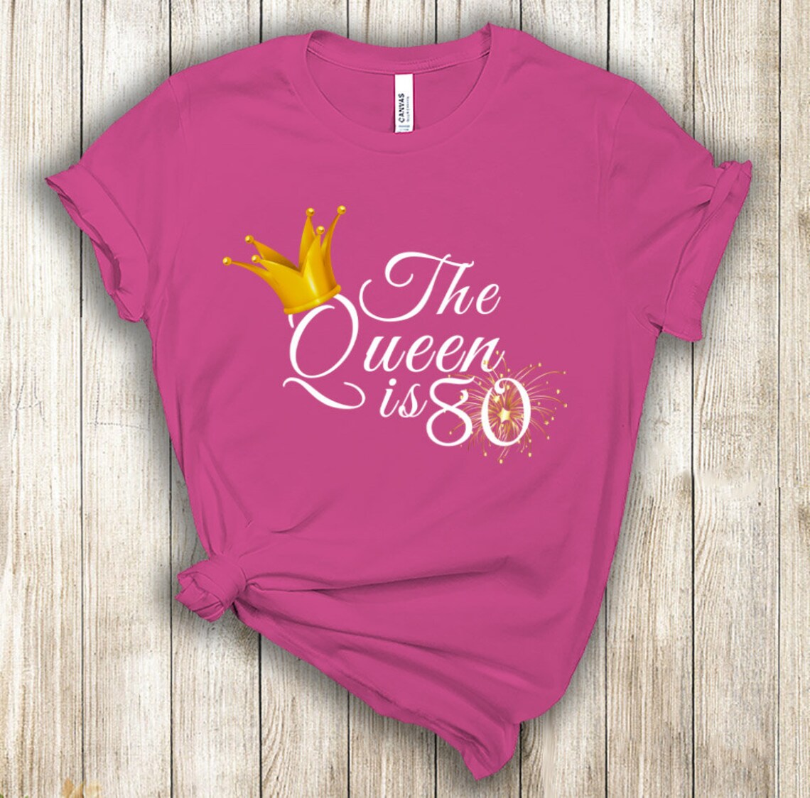 The Queen Is 80 80th Birthday Gift For Women 80th Birthday | Etsy