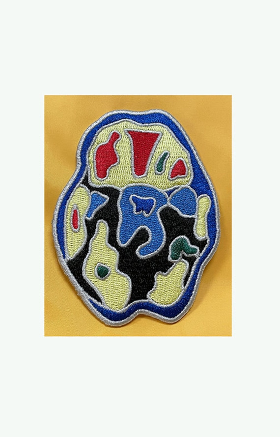 Iron-on Patch Brain Mental Health Neuro Bloom OCD - Etsy