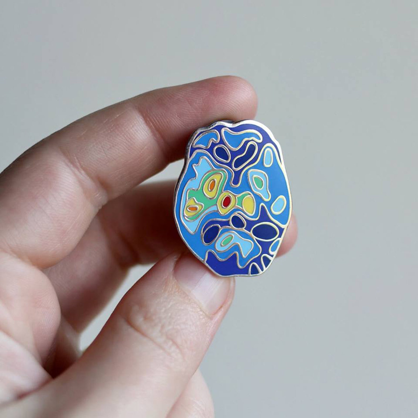 Brain Pin Enamel Pin Enamel Brain Pin mental Health - Etsy Australia