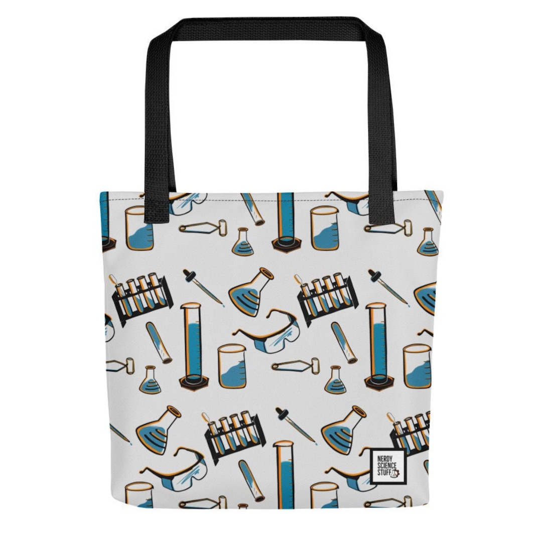 Chemistry Tote Bag Nerdy Science Stuff Test Tubes - Etsy