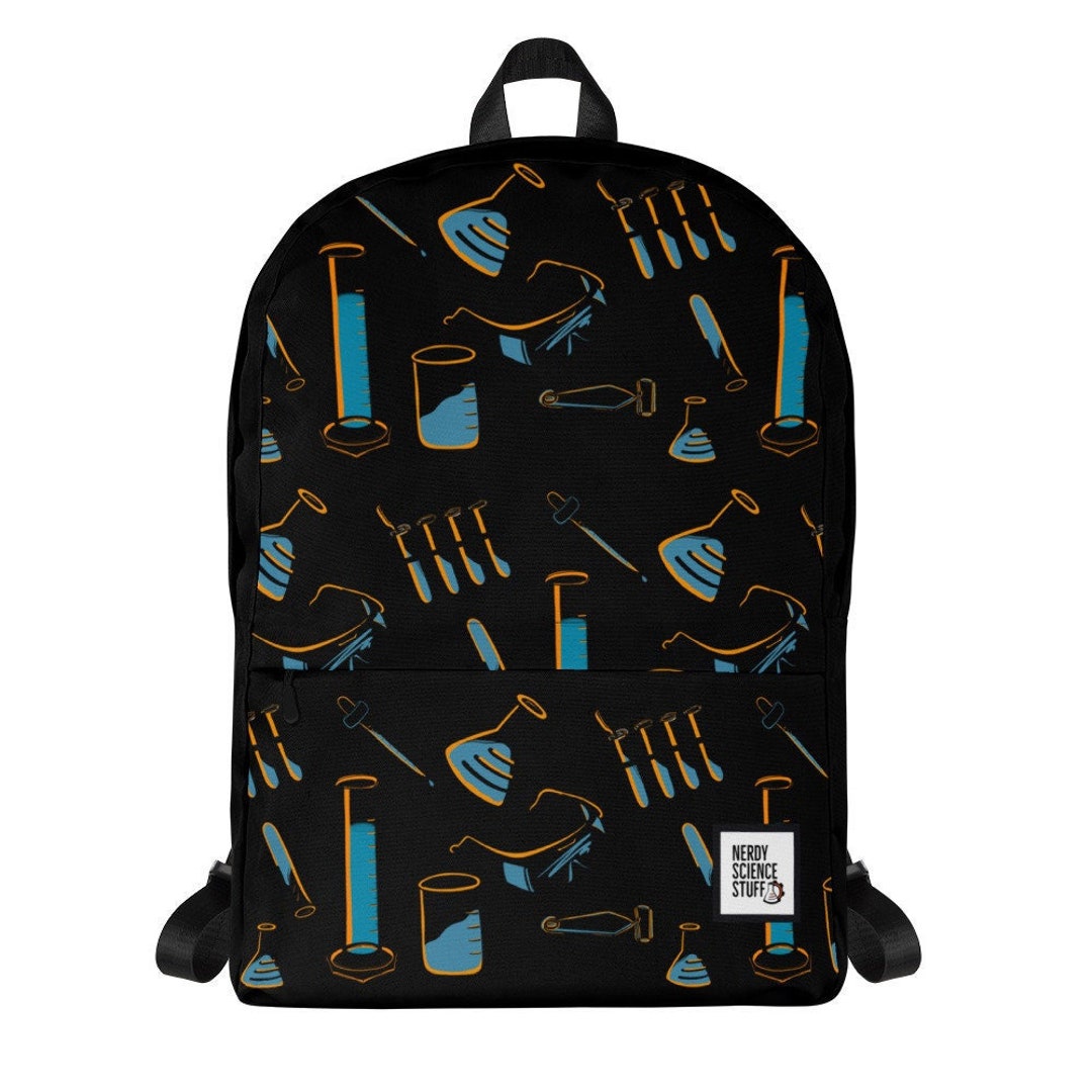 Chemistry Backpack - Nerdy Science Stuff | Laptop Bag | Test Tubes ...