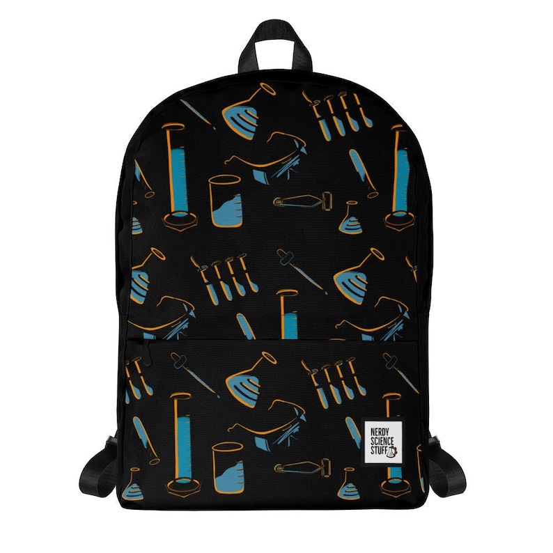 Chemistry Backpack - Nerdy Science Stuff | Laptop Bag | Test Tubes ...