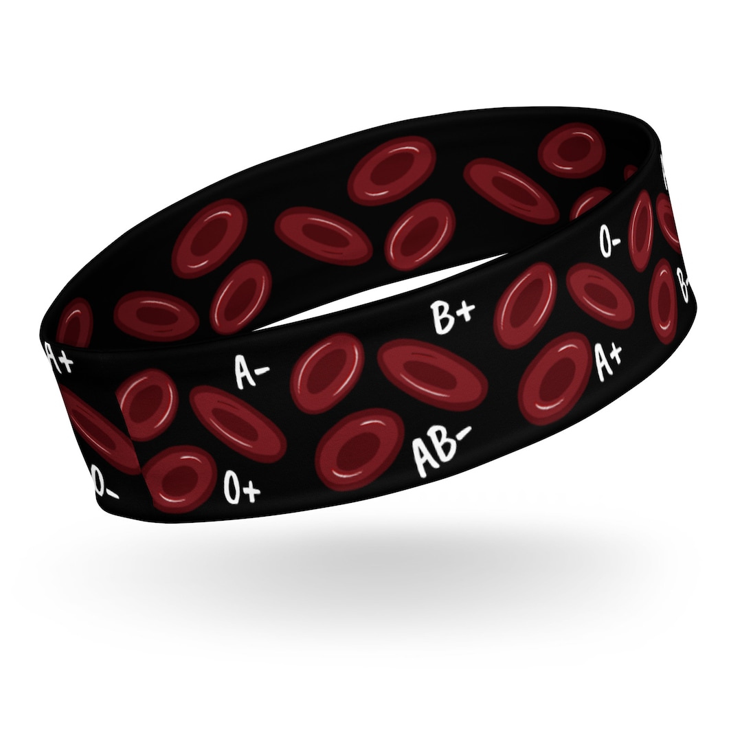 Red Blood Cells Headband, Unisex - Nerdy Science Stuff | Blood Bank ...