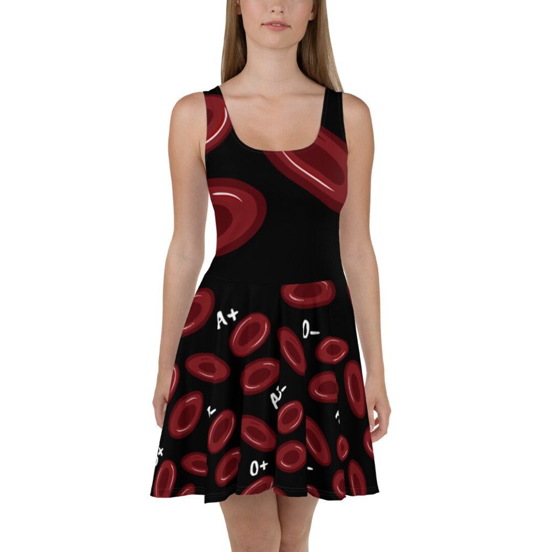 Blood Bank Dress - Nerdy Science Stuff | Science Dress | Laboratory ...