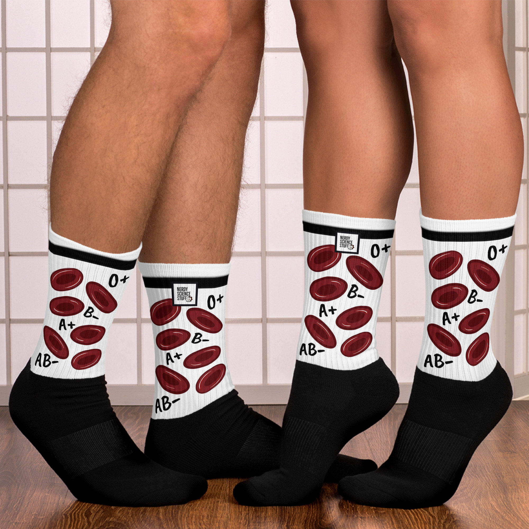 Red Blood Cell Socks Nerdy Science Stuff Blood Bank Erythrocytes ABO ...