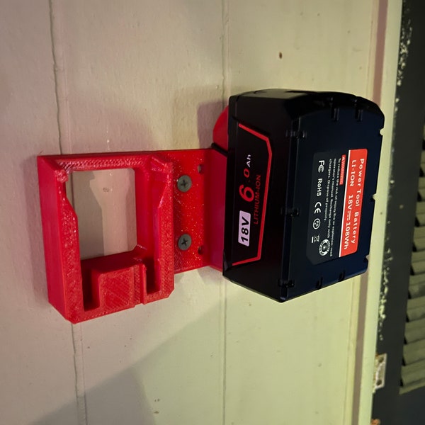 M18 Battery Holder 3d Print - Etsy