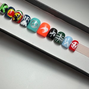 Ultimate F1 Inspired Nails - Etsy