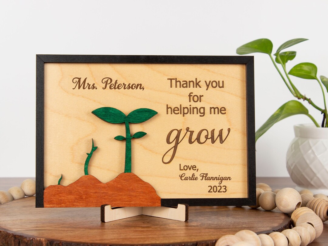 Gift From Student for Teacher Appreciation Week, Graduation Gift, End ...