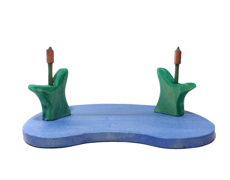 Wooden Cattail Playscape Toy Cattail Small World Play | Etsy