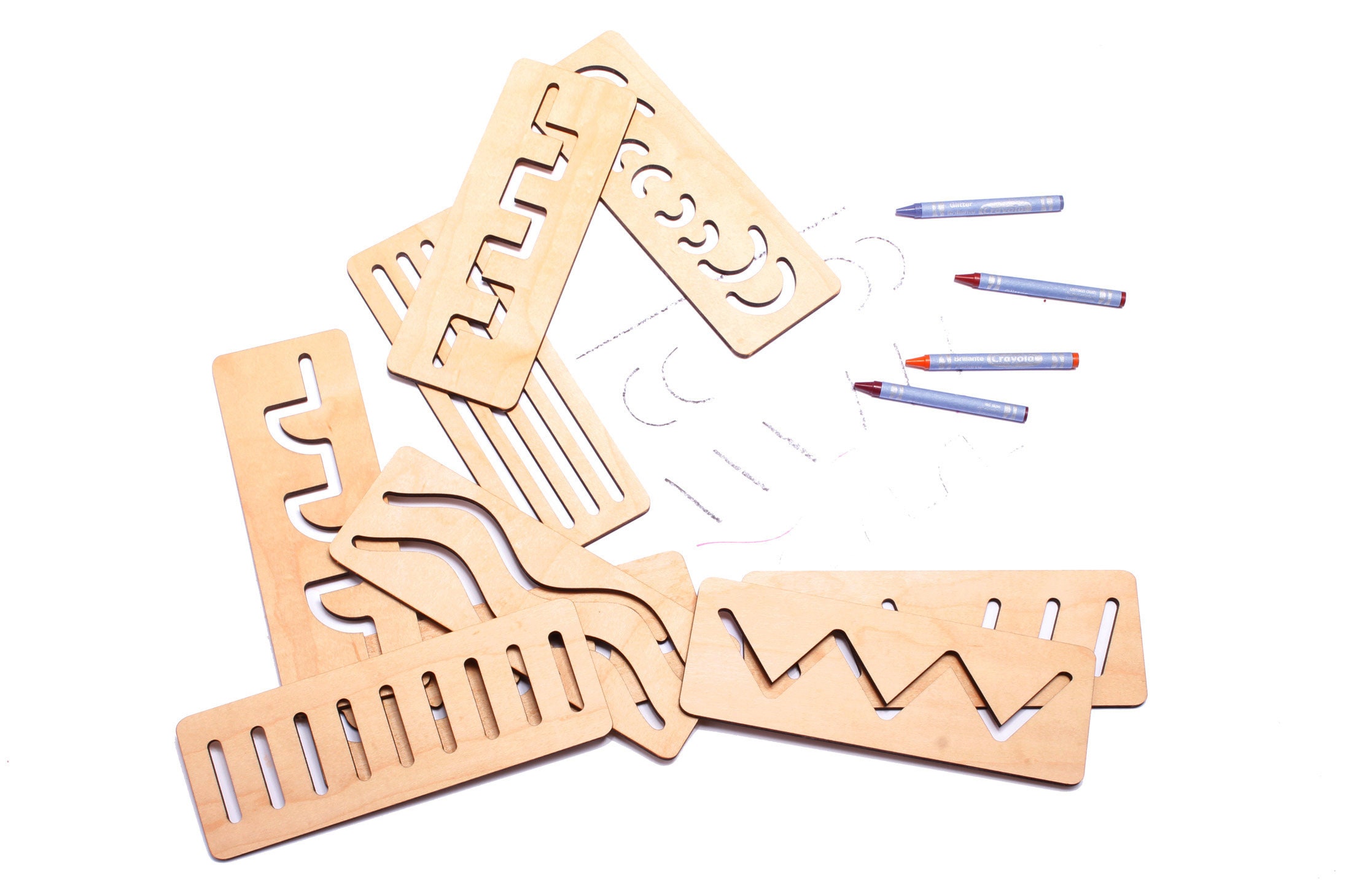 Types of Line Stencils School Stencils Prewriting - Etsy Canada