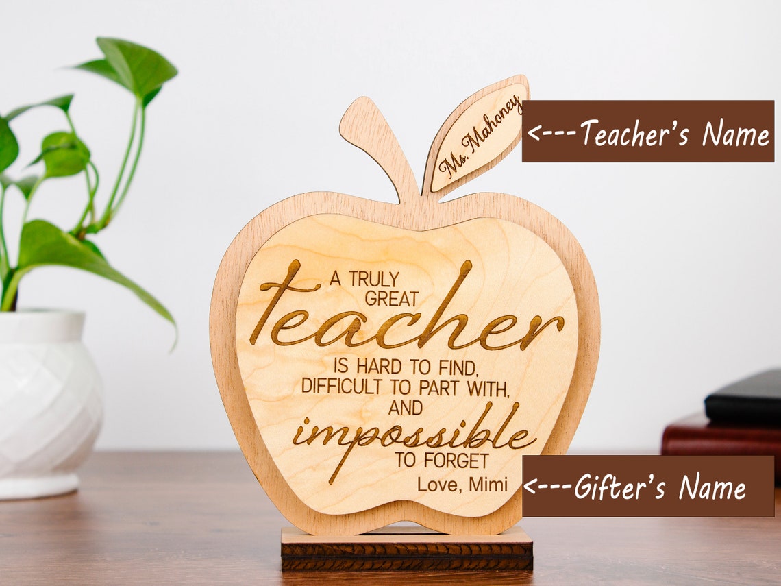 Teacher Retirement Gift, Farewell Gift for Coworker, Retiring Present ...