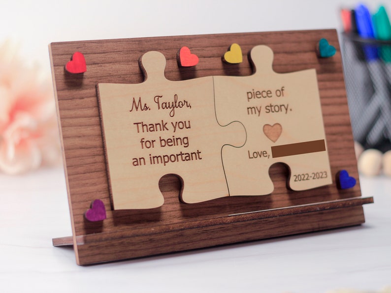 Teacher Gifts Personalized End of Year Teacher Gift Student - Etsy