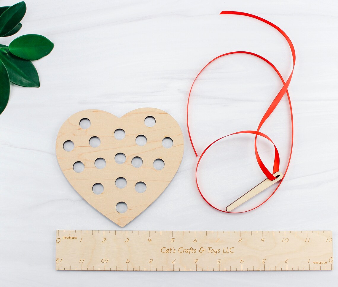 Montessori Fine Motor Lacing Activity Cards Threading Work - Etsy