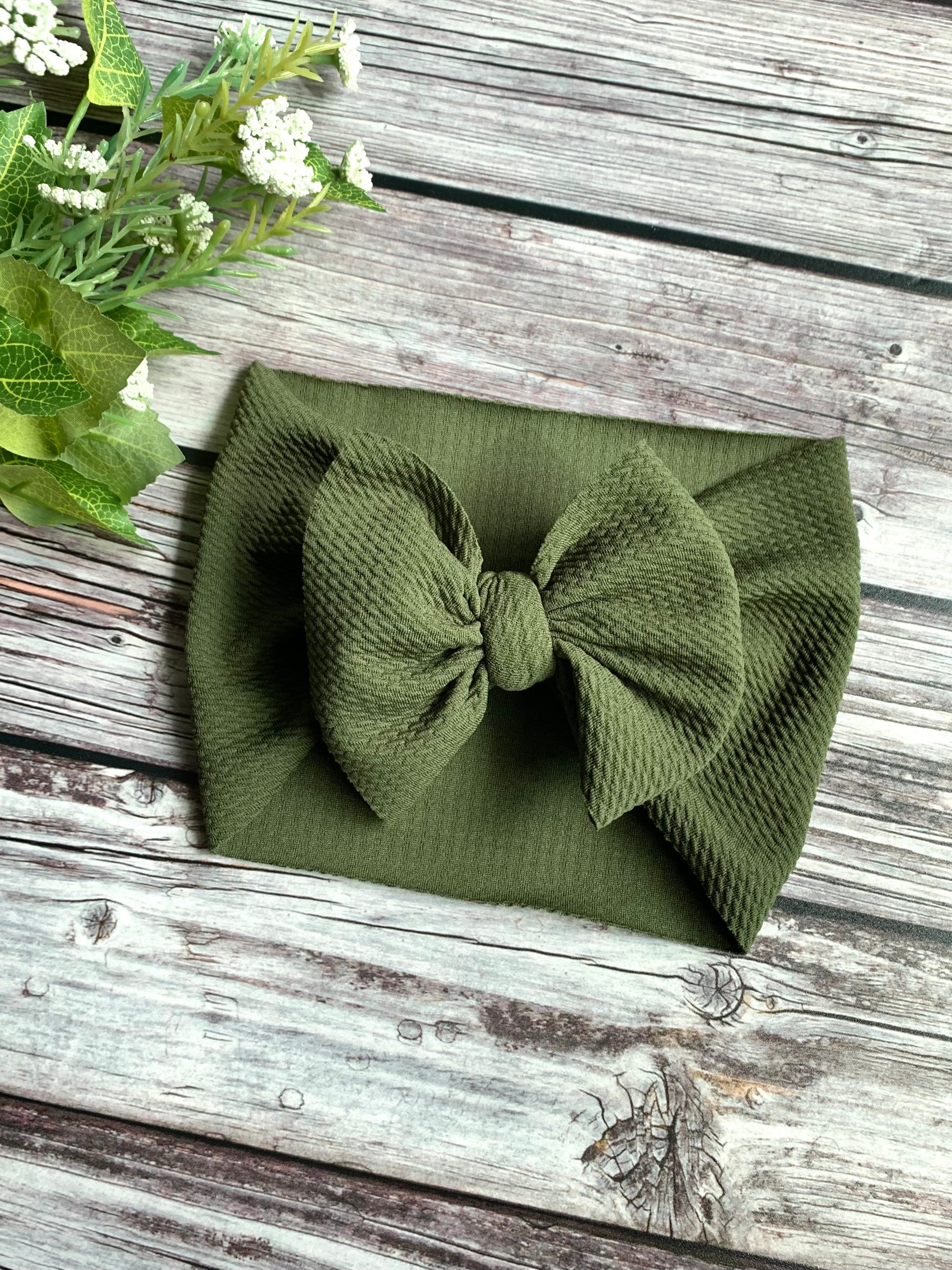 Baby Bows Baby Headband Newborn Bow Hospital Baby Headband - Etsy