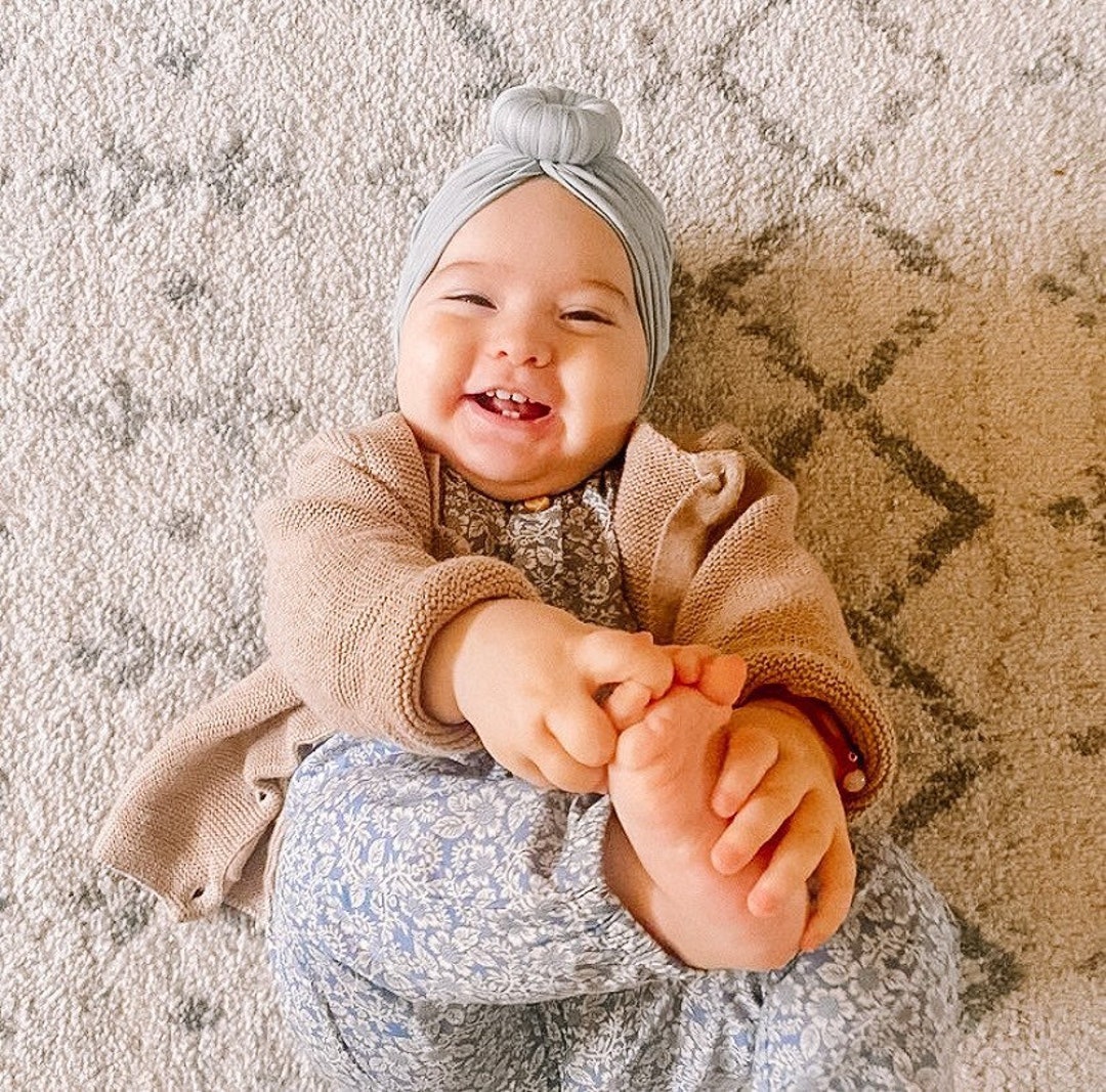 Turban for Babies, Bows for Infants, Baby Hats, Hospital Hat for Baby ...
