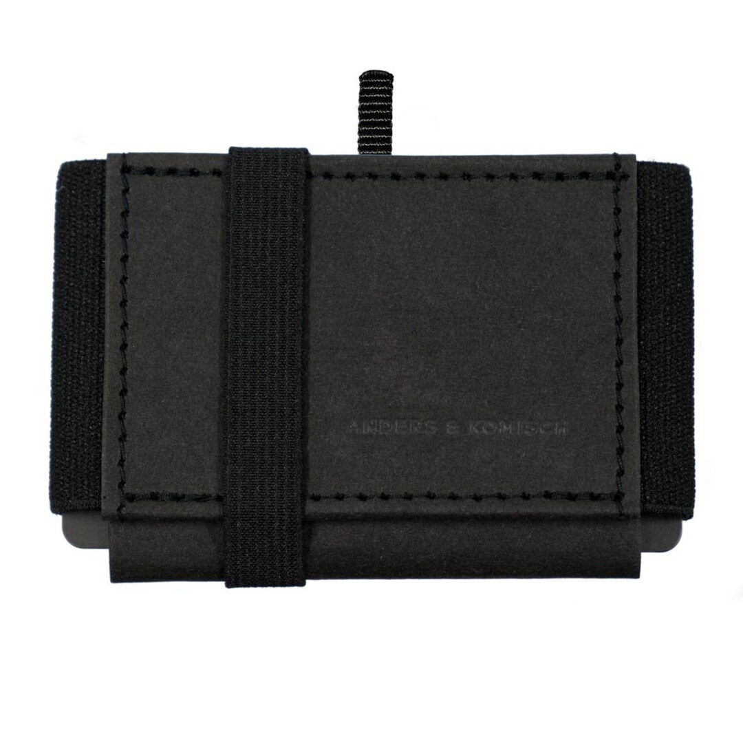 MINI PRO Wallet With Coin Pocket Minimalist Wallet Small Purse Black ...