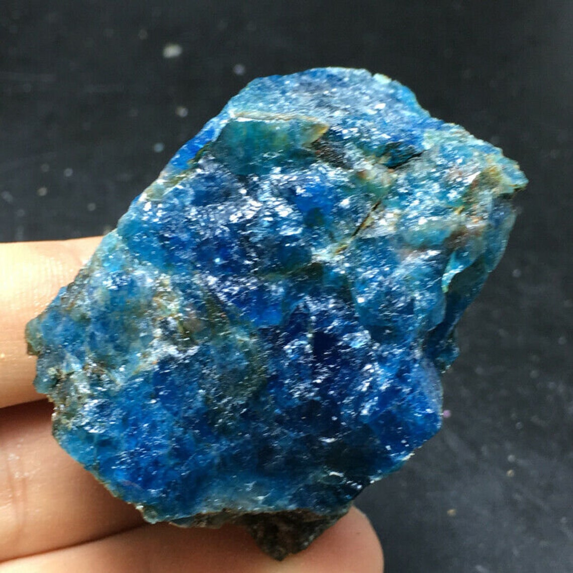 100g Natural Apatite Crystal Rough Raw Stone Rock Specimen From ...