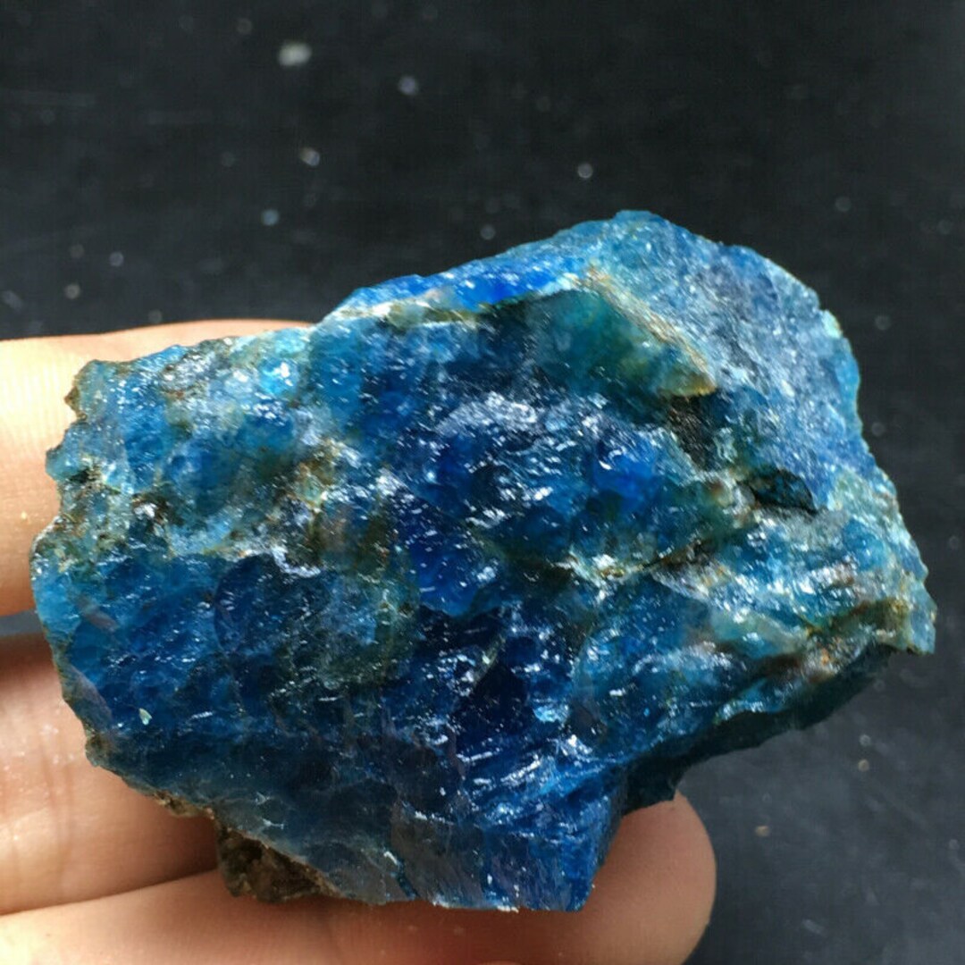 100g Natural Apatite Crystal Rough Raw Stone Rock Specimen From ...