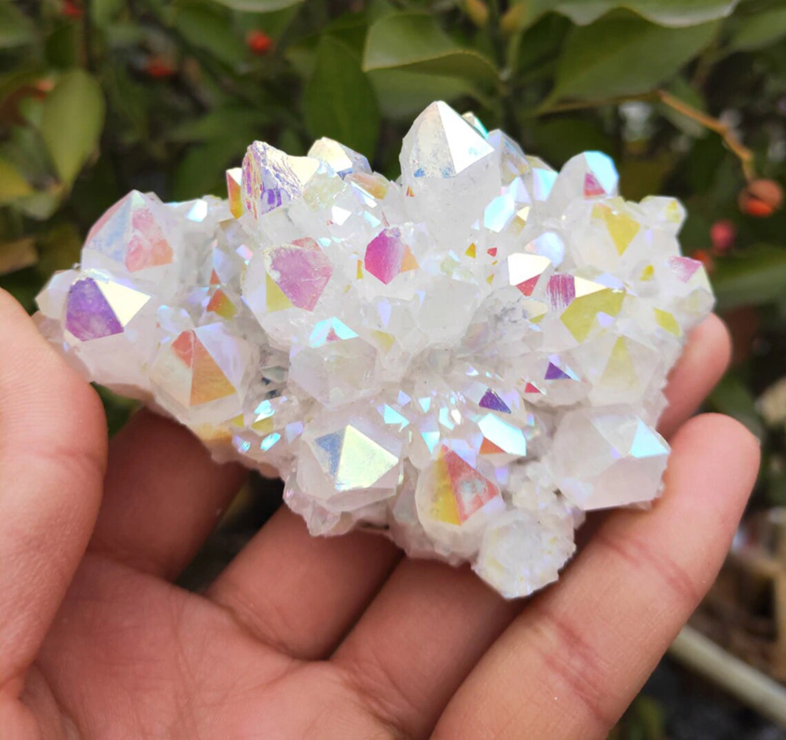 Rare QUARTZ BIG Natural Diamond Ghost Phantom Quartz Crystal - Etsy