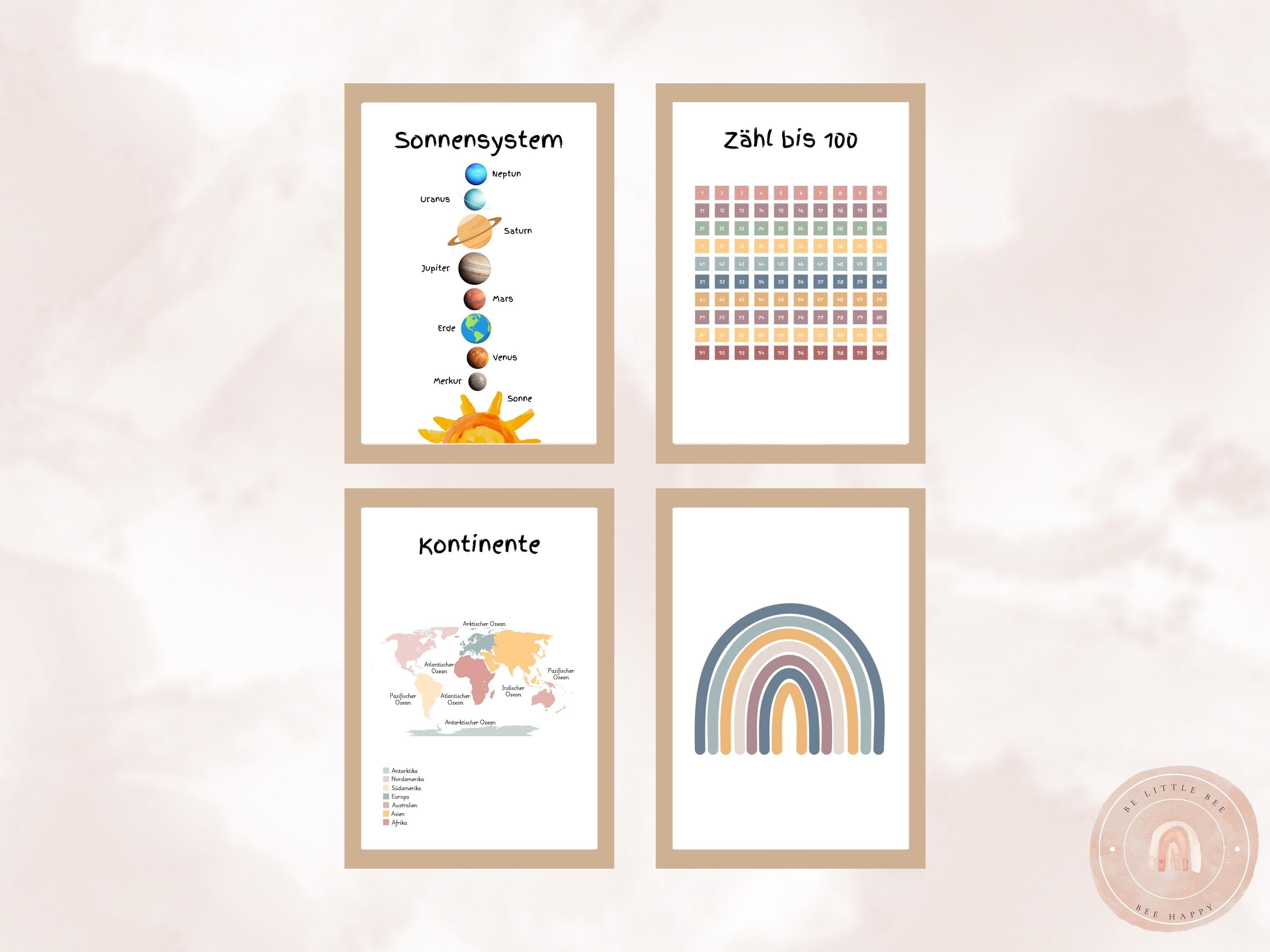 20 Educational Posters German Classroom Home German Language Learning ...