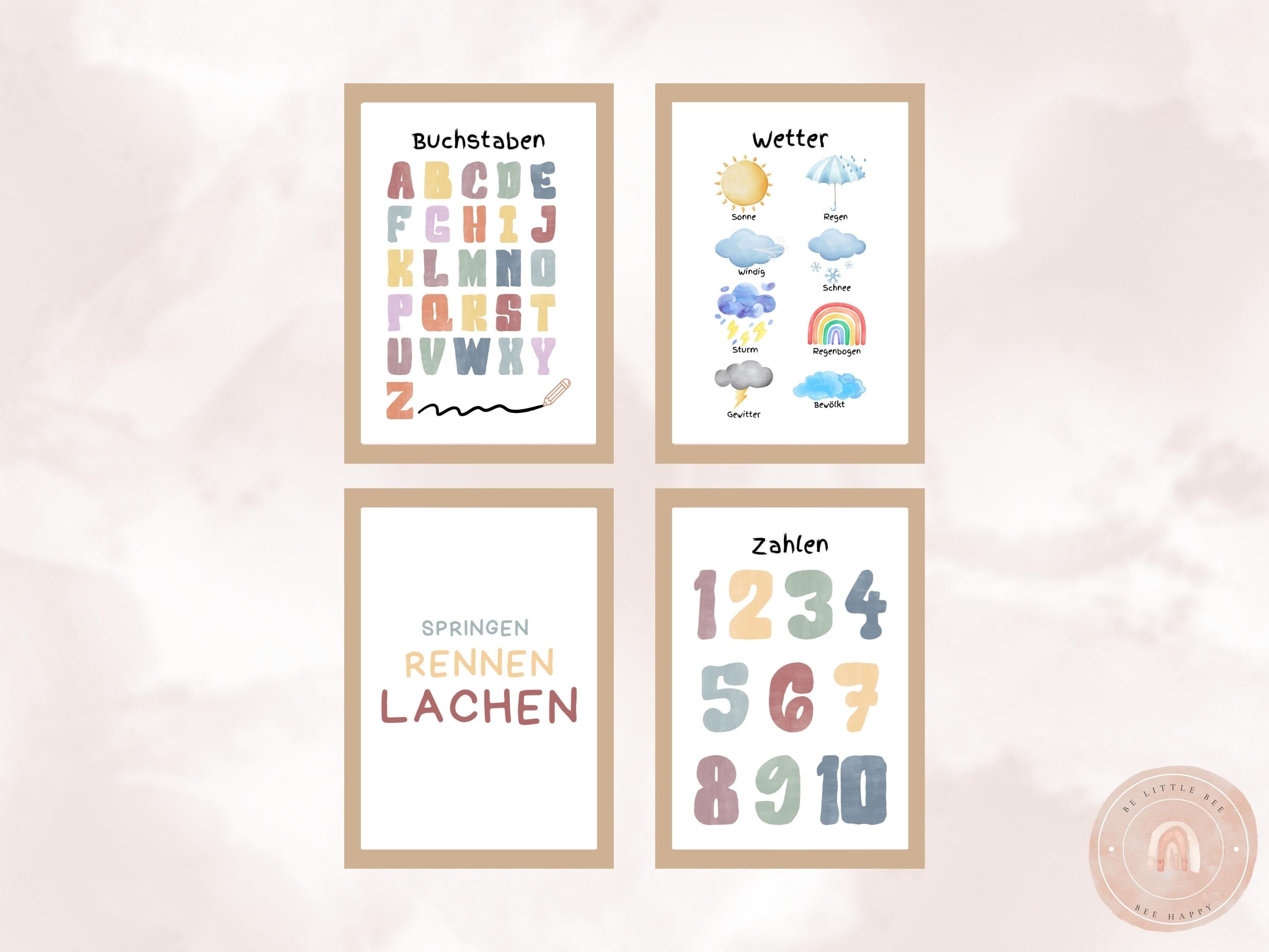 20 Educational Posters German Classroom Home German Language Learning ...